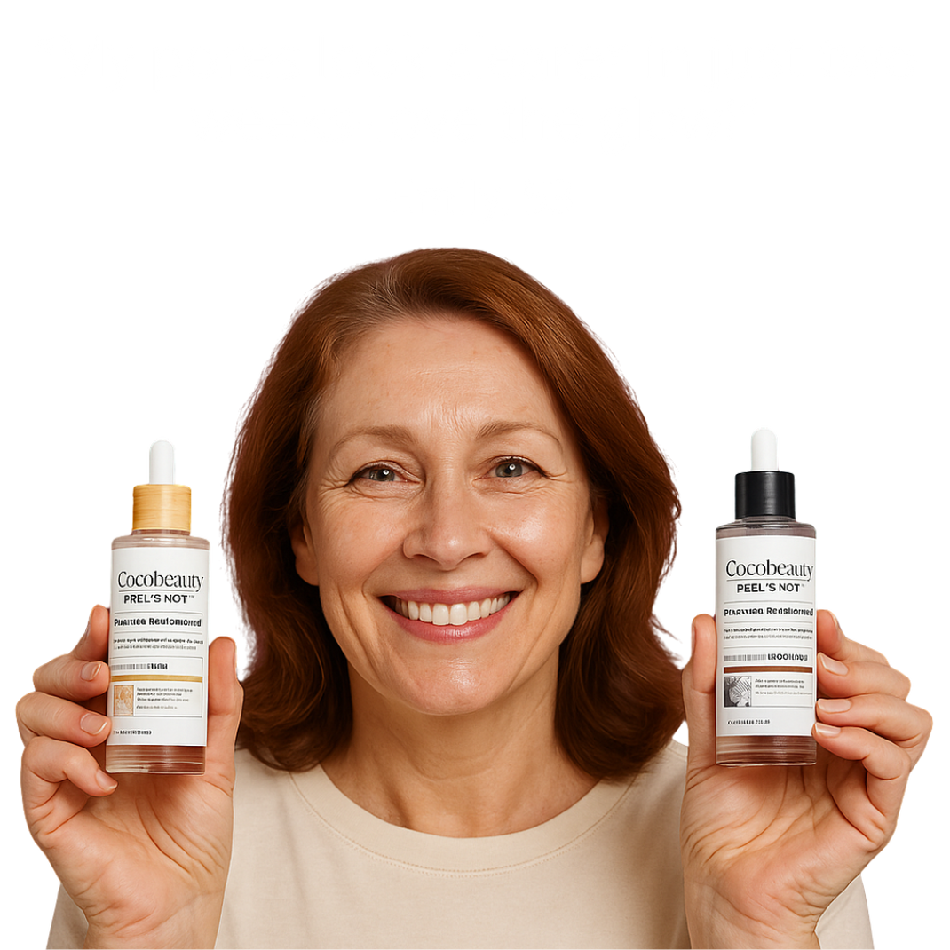 CocoBeauty Peel Shot Glow Rice Ampoule Duo