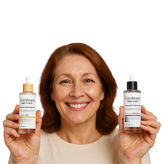 CocoBeauty Peel Shot Glow Rice Ampoule Duo